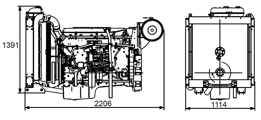 Volvo Penta TAD1345GE - дизельный двигатель Volvo Penta (Швеция ...